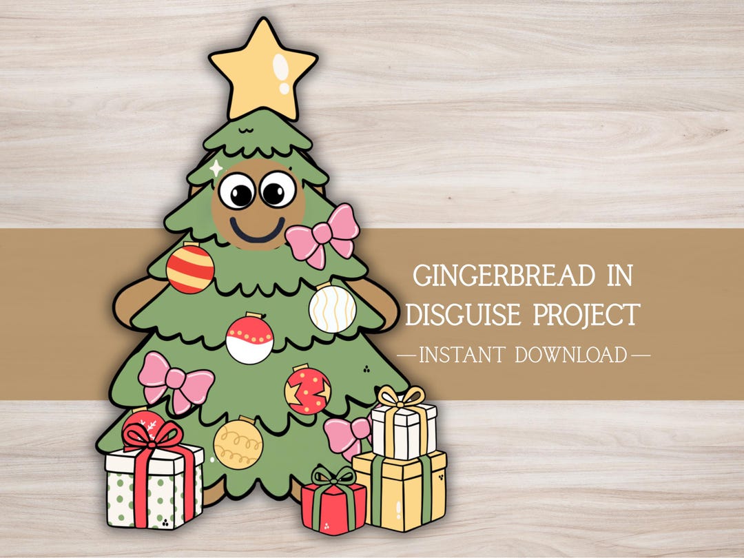 Disguise a Gingerbread Man, Gingerbread in Disguise Printable ...