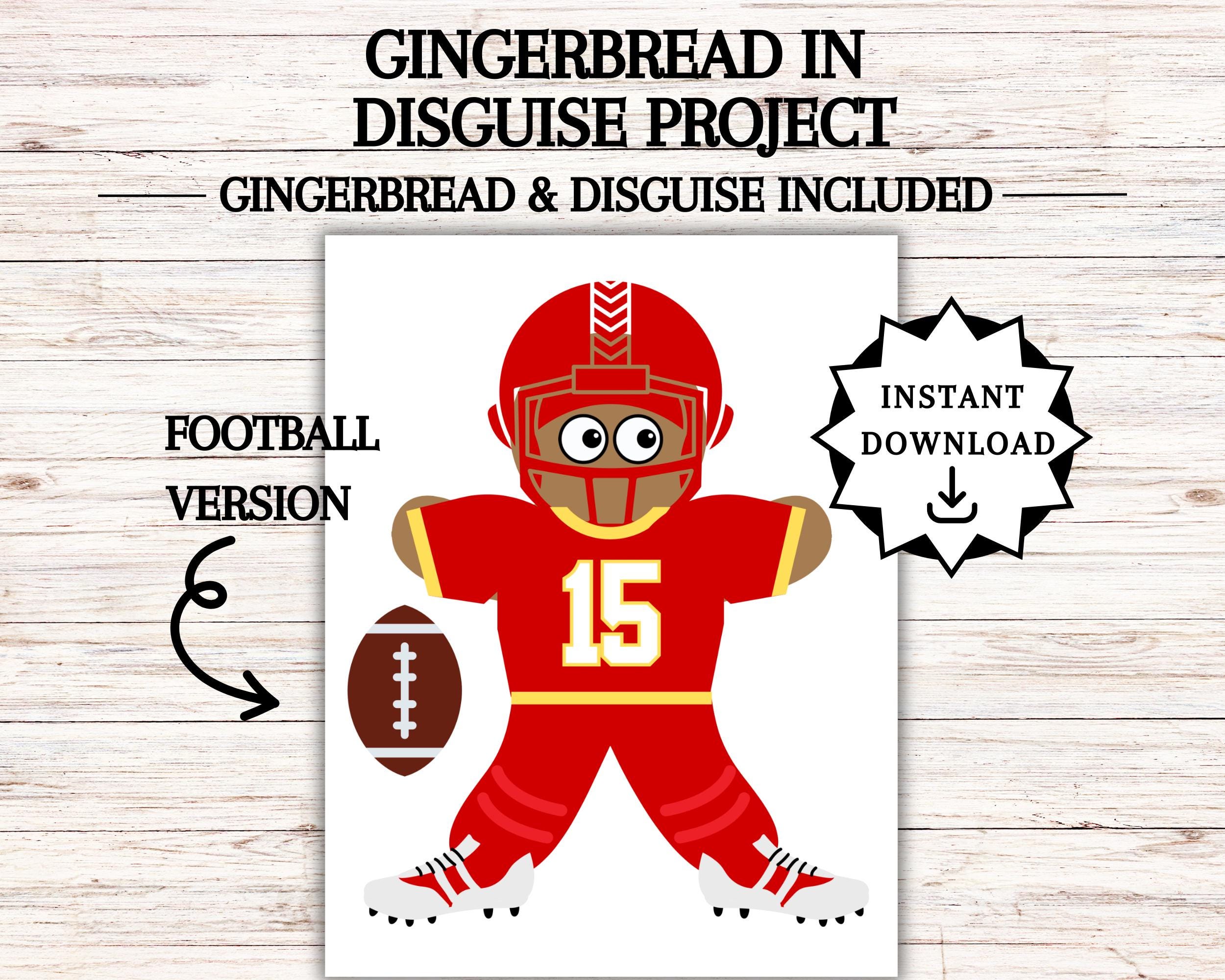 Disguise a Gingerbread Man, Gingerbread in Disguise Printable ...