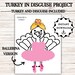 Disguise a Turkey, Turkey in Disguise Printable, Thanksgiving ...