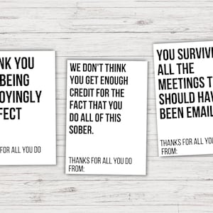 Funny Employee Appreciation Day, Printable Employee Appreciation Cards ...