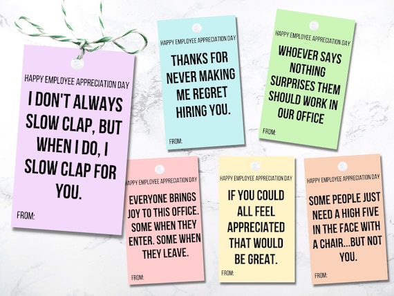 Funny Staff Appreciation