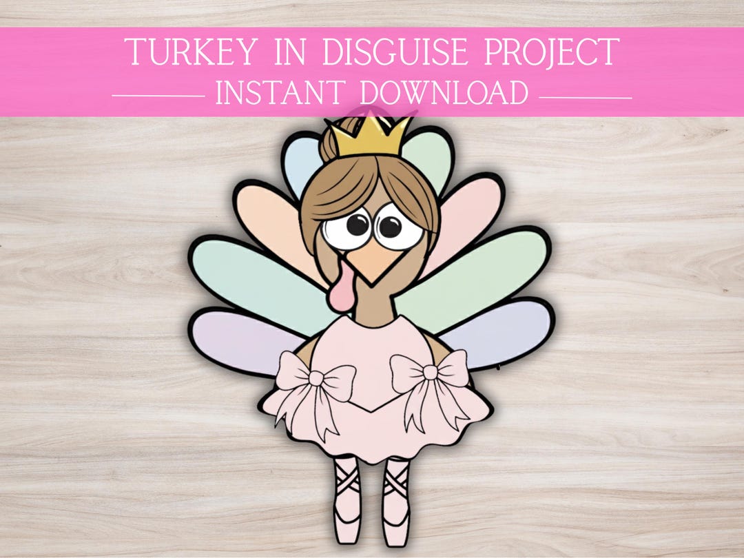 Disguise a Turkey, Turkey in Disguise Printable, Thanksgiving ...