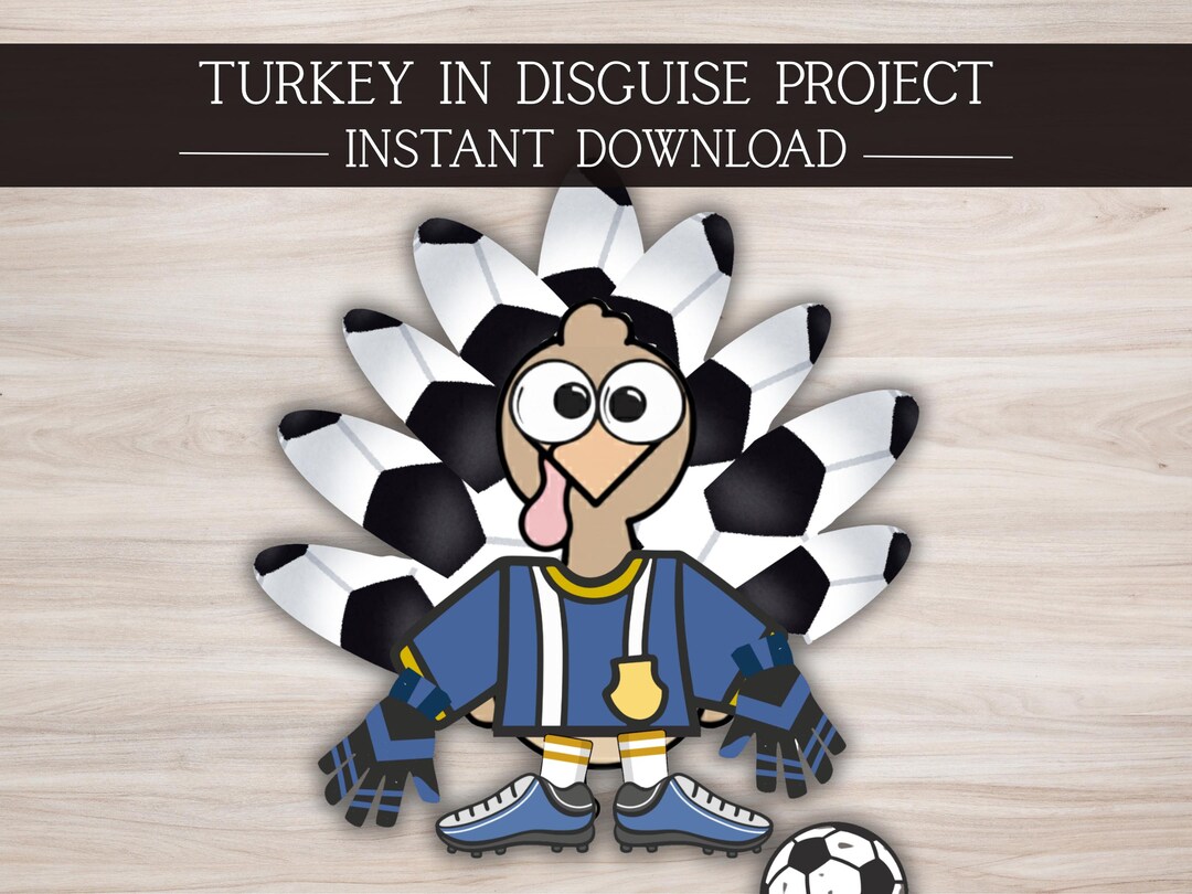 Disguise a Turkey, Turkey in Disguise Printable, Thanksgiving ...