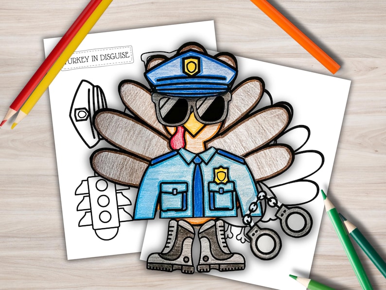 Disguise a Turkey, Turkey in Disguise Printable, Thanksgiving ...