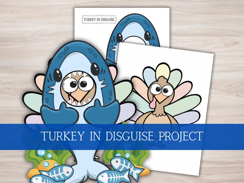 Disguise a Turkey, Turkey in Disguise Printable, Thanksgiving ...