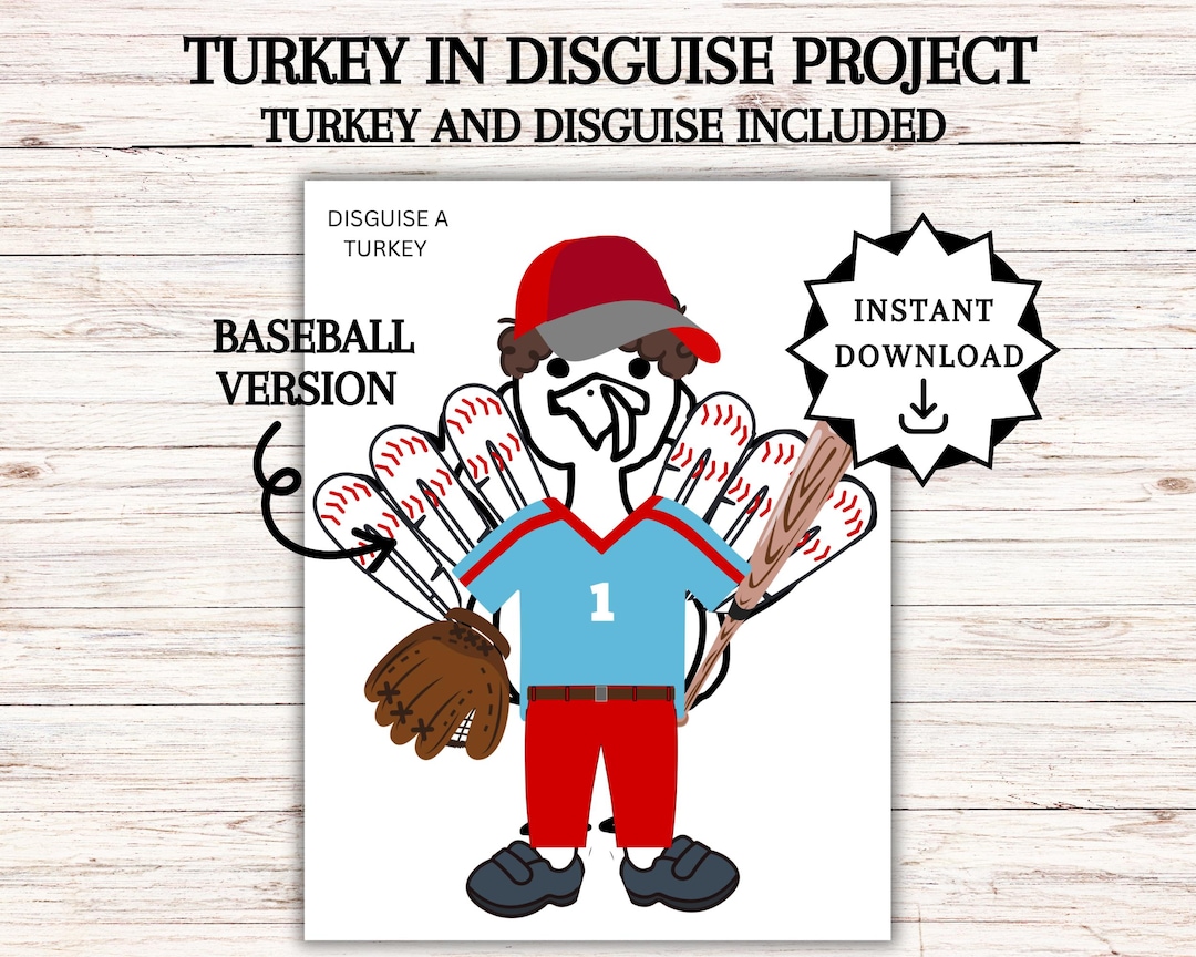 Disguise a Turkey, Turkey in Disguise Printable, Thanksgiving ...