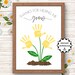 Thanks for Helping Me Grow, Handprint Bouquet, Flower Handprint Sign ...
