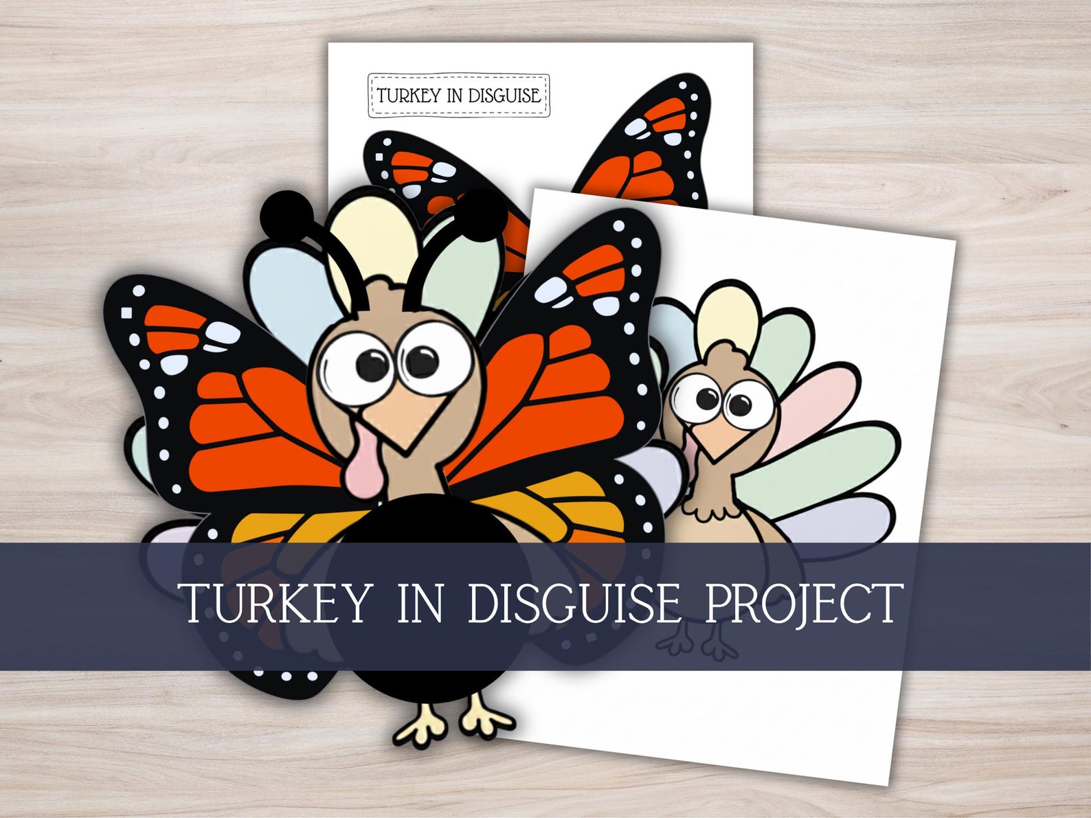Disguise a Turkey, Turkey in Disguise Printable, Thanksgiving ...