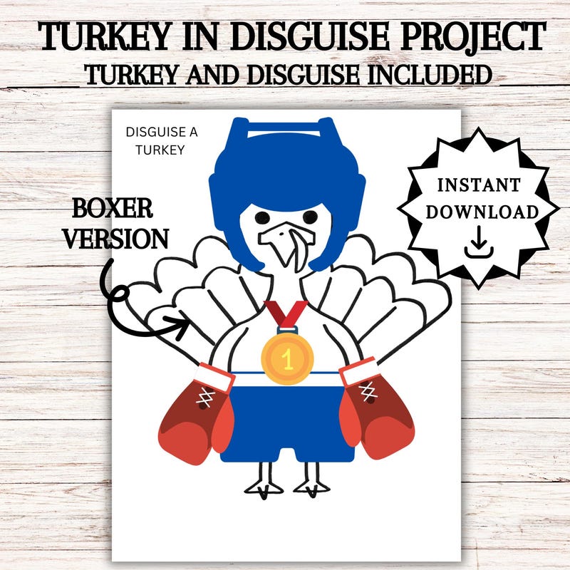 Bluey Disguise Turkey - Etsy