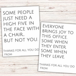 Funny Employee Appreciation Day, Printable Employee Appreciation Cards ...