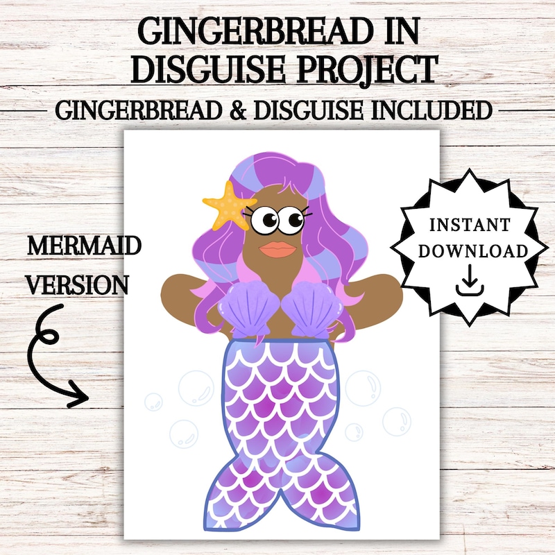 Disguise a Gingerbread Man Project - Etsy
