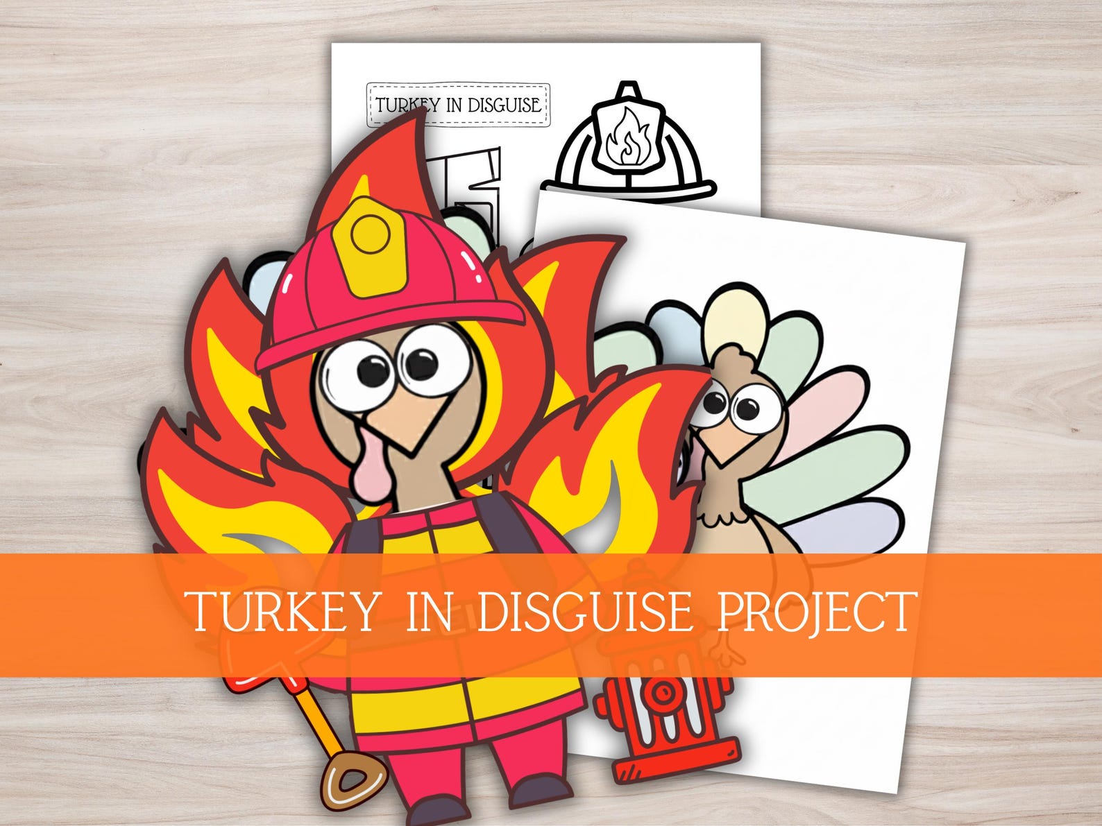 Disguise a Turkey, Turkey in Disguise Printable, Thanksgiving ...