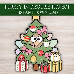 Disguise a Turkey, Turkey in Disguise Printable, Thanksgiving ...