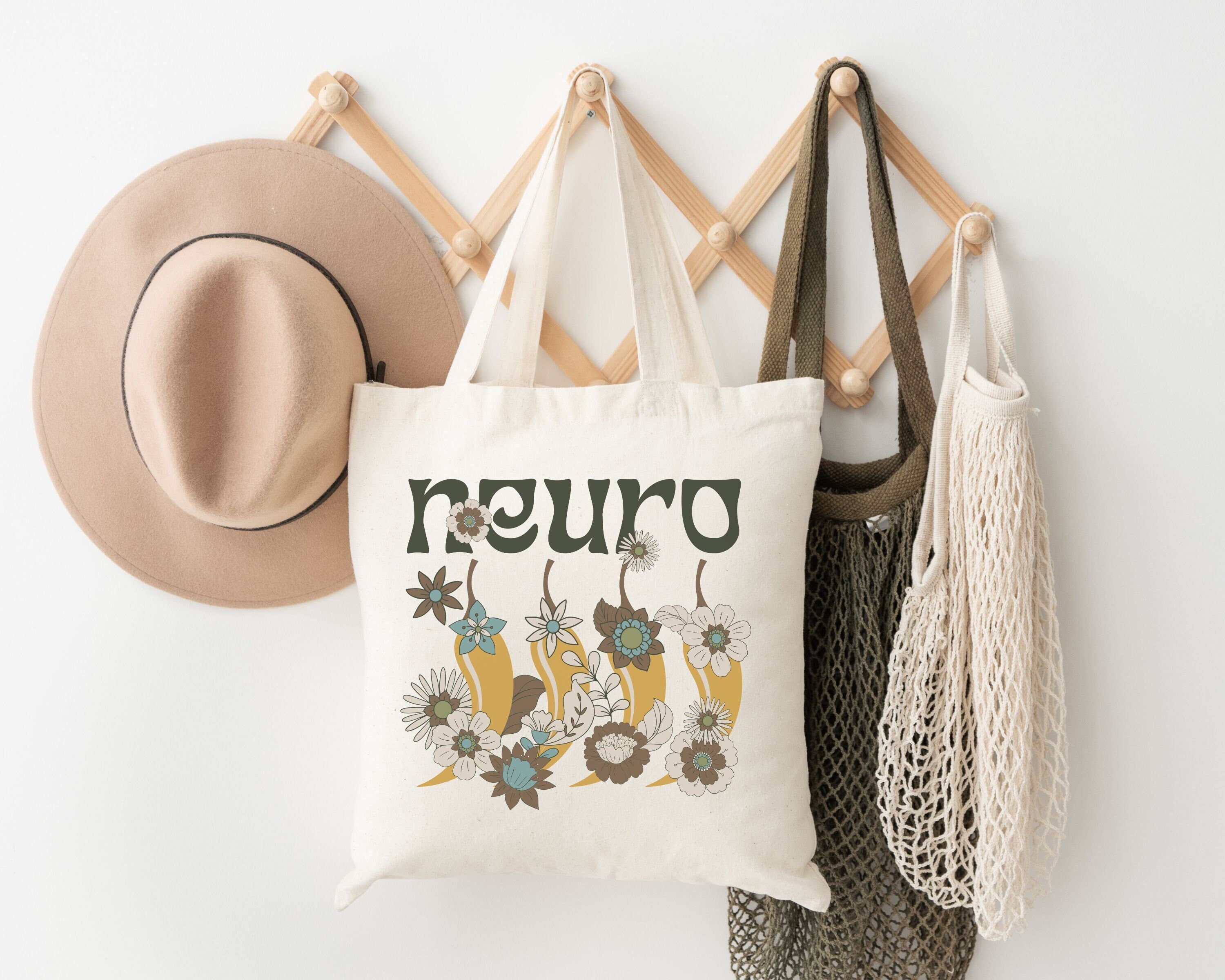 Neuro Spicy Tote Bag Neurodiversity Tote Autism Awareness - Etsy