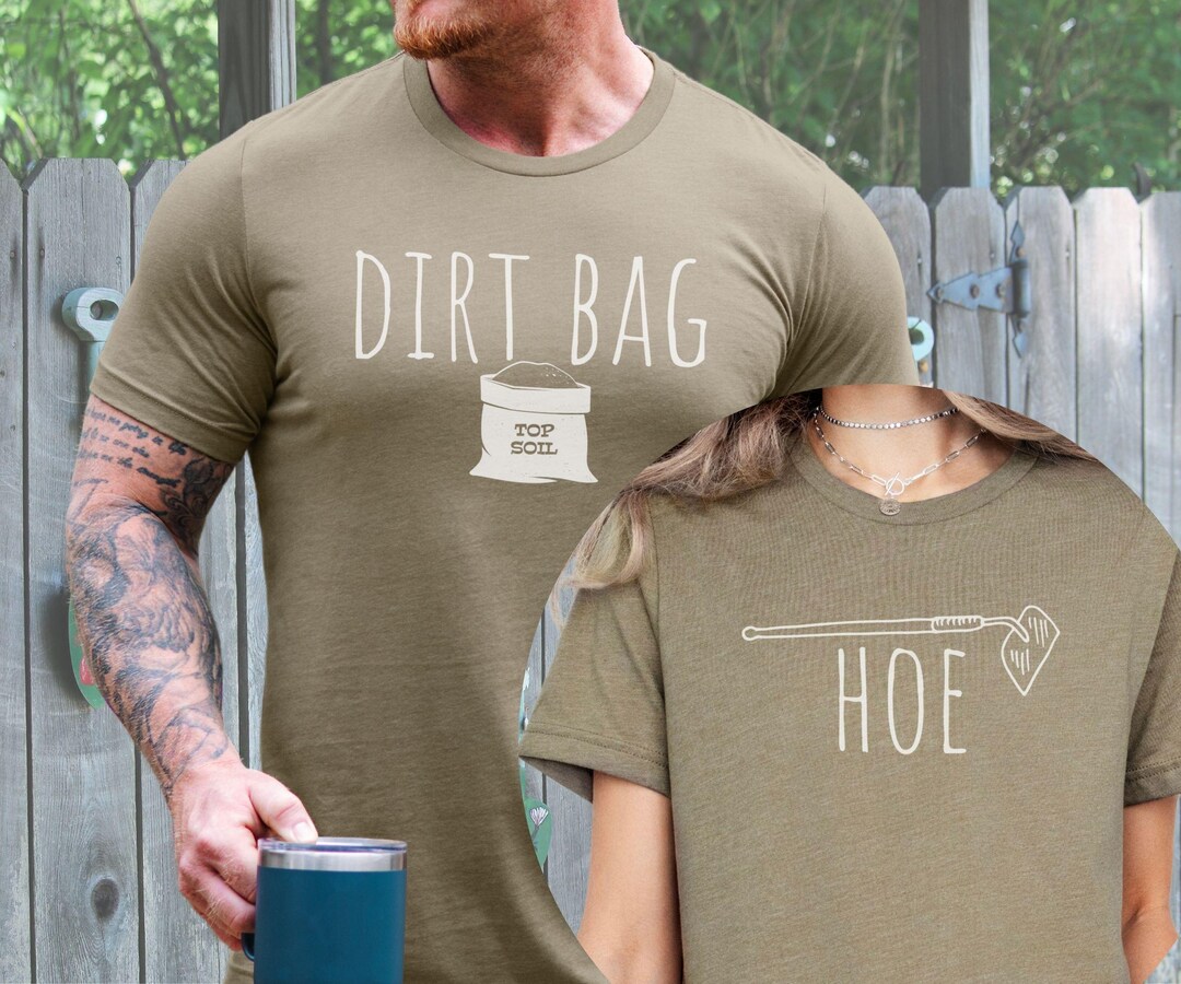 Funny Matching Couples Shirts, Punny Couple Gift, Gardener Tshirts ...
