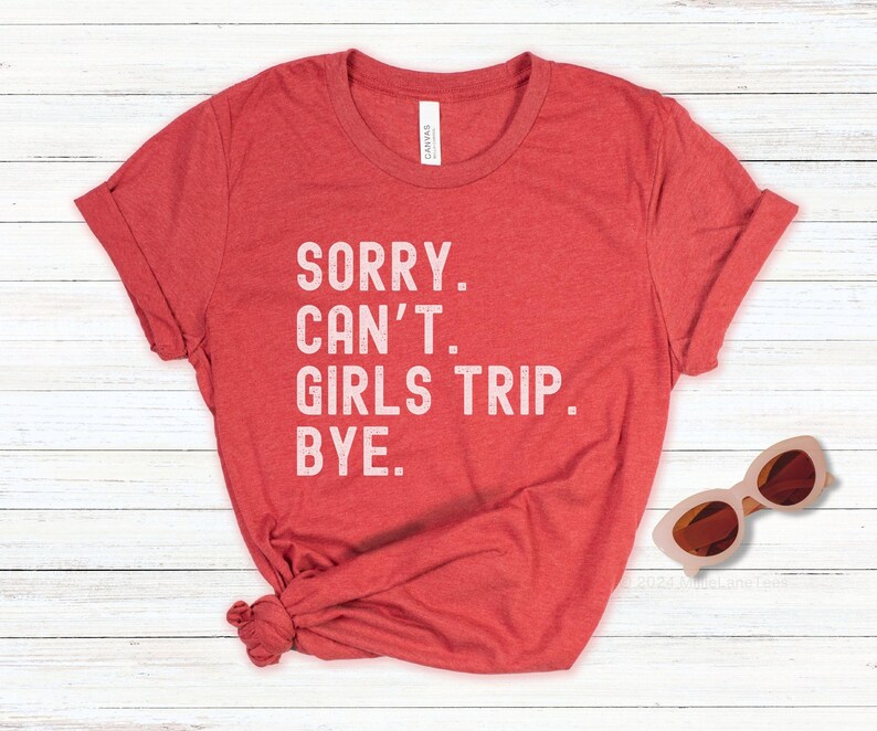 Girls Trip Shirts, Friend Vacation Matching Tees, Girls Vacation Gift ...