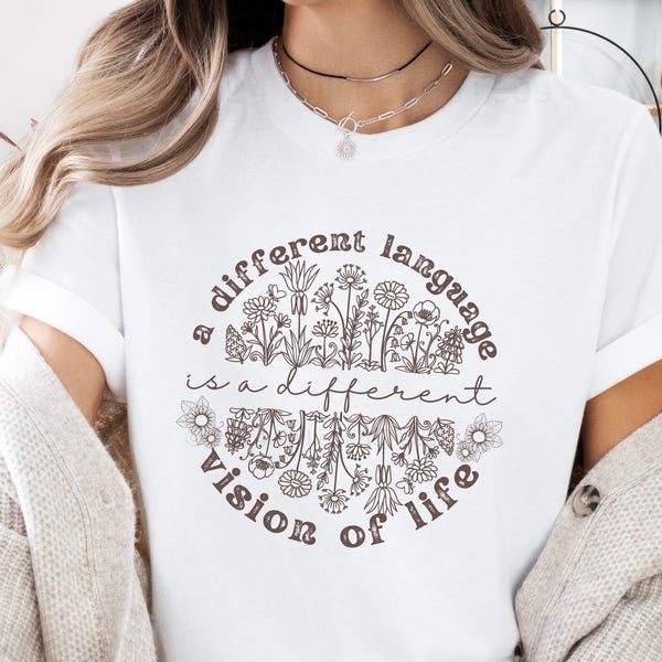 Language T Shirts - Etsy