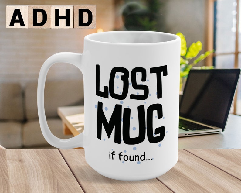 Custom ADHD Awareness Personal Name Mug, Unique Personalized ADHD ...