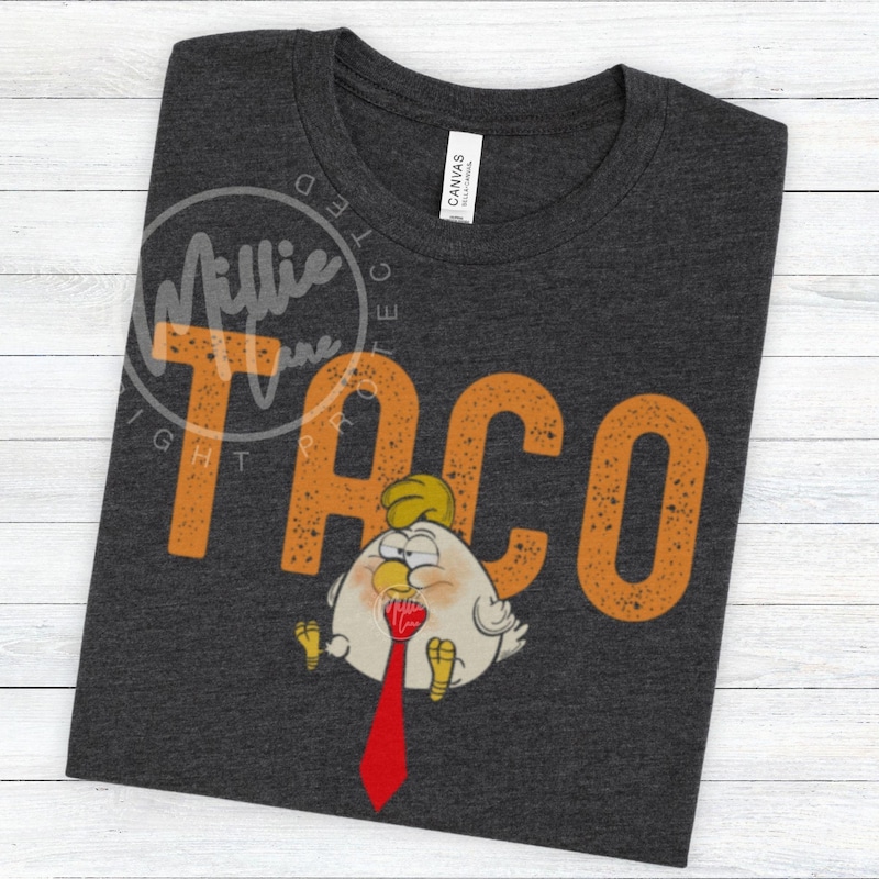 Trump Chicken Taco Graphic - Etsy