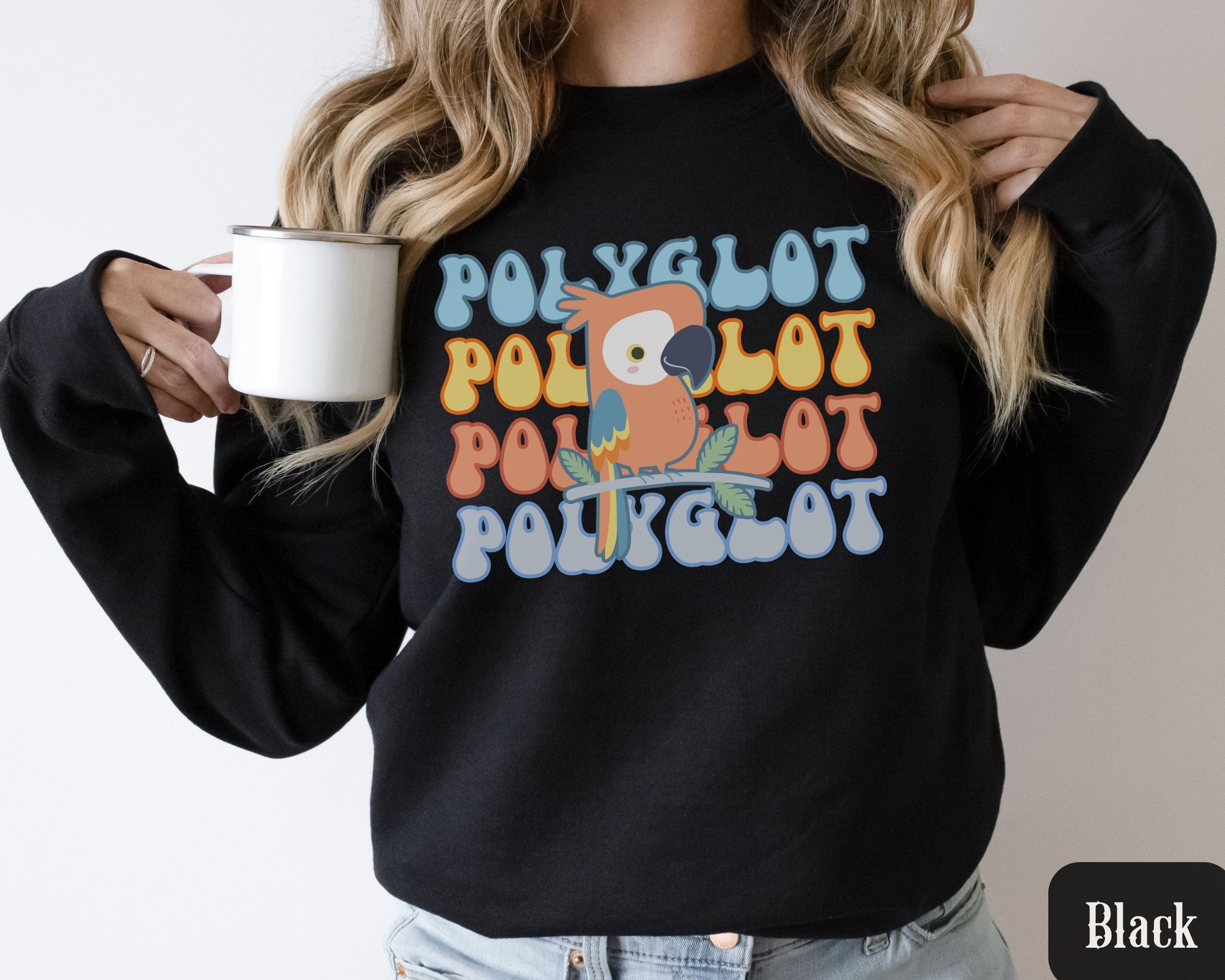 Cute Linguist Shirt Language Learner Polyglot Gift - Etsy