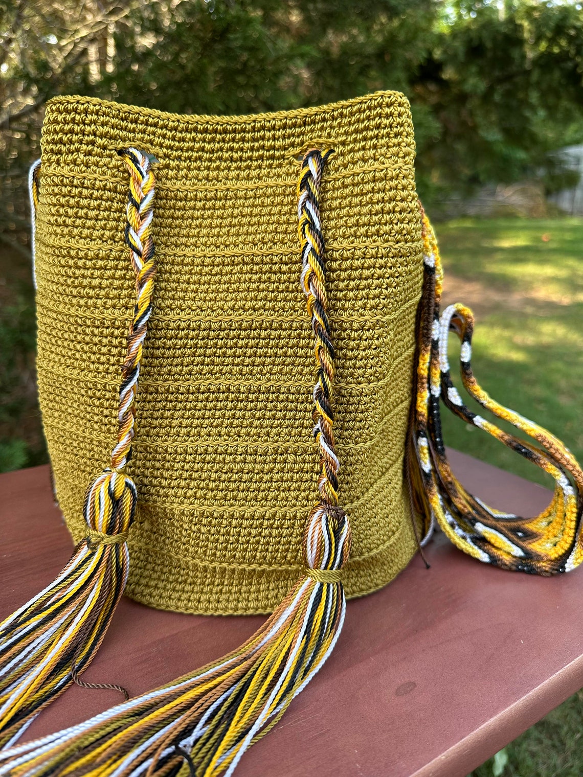 Mexican Morral Bag, Handmade Gift Purse Bag. Crossbody Bag, Hand Knit ...