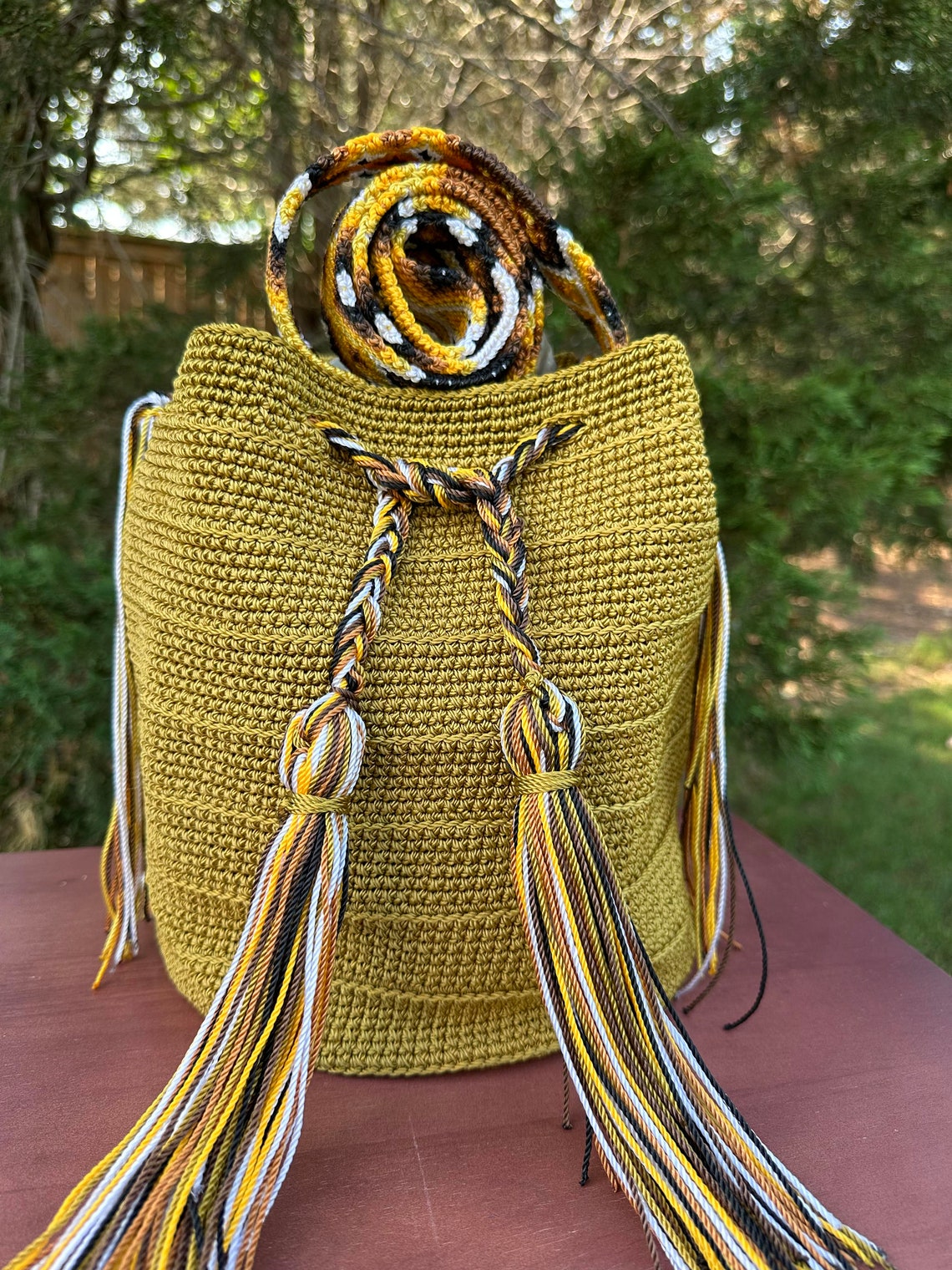 Mexican Morral Bag, Handmade Gift Purse Bag. Crossbody Bag, Hand Knit ...