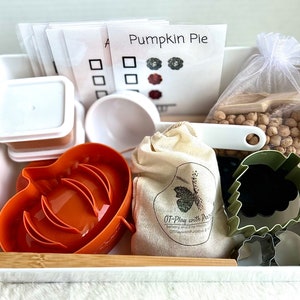 Fall Baking Sensory Kit, Loose Parts Open Ended Play, Montessori ...