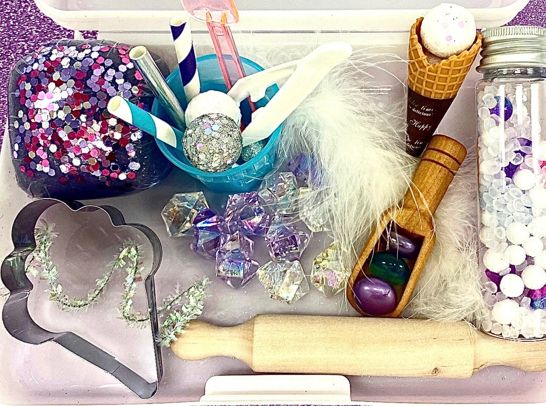 Ice Cream Sensory Playdough Kit Sensory Toy Birthday Gift Girl Birthday ...