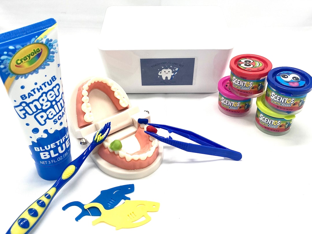 Occupational Therapy Toothbrushing Kit Fine Motor Skills Sensory Kit ...