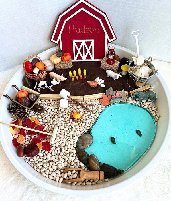 Arctic Ice Sensory Bin Kit, Polar Penguin Sensory Bin, Snow Montessori ...