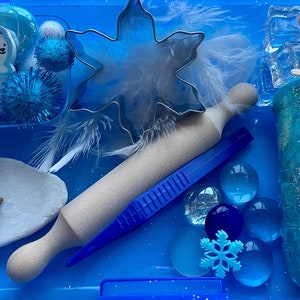 Sensory Kit Arctic Sensory Kit Polar Playdough Kit Custom Gift Toddler ...