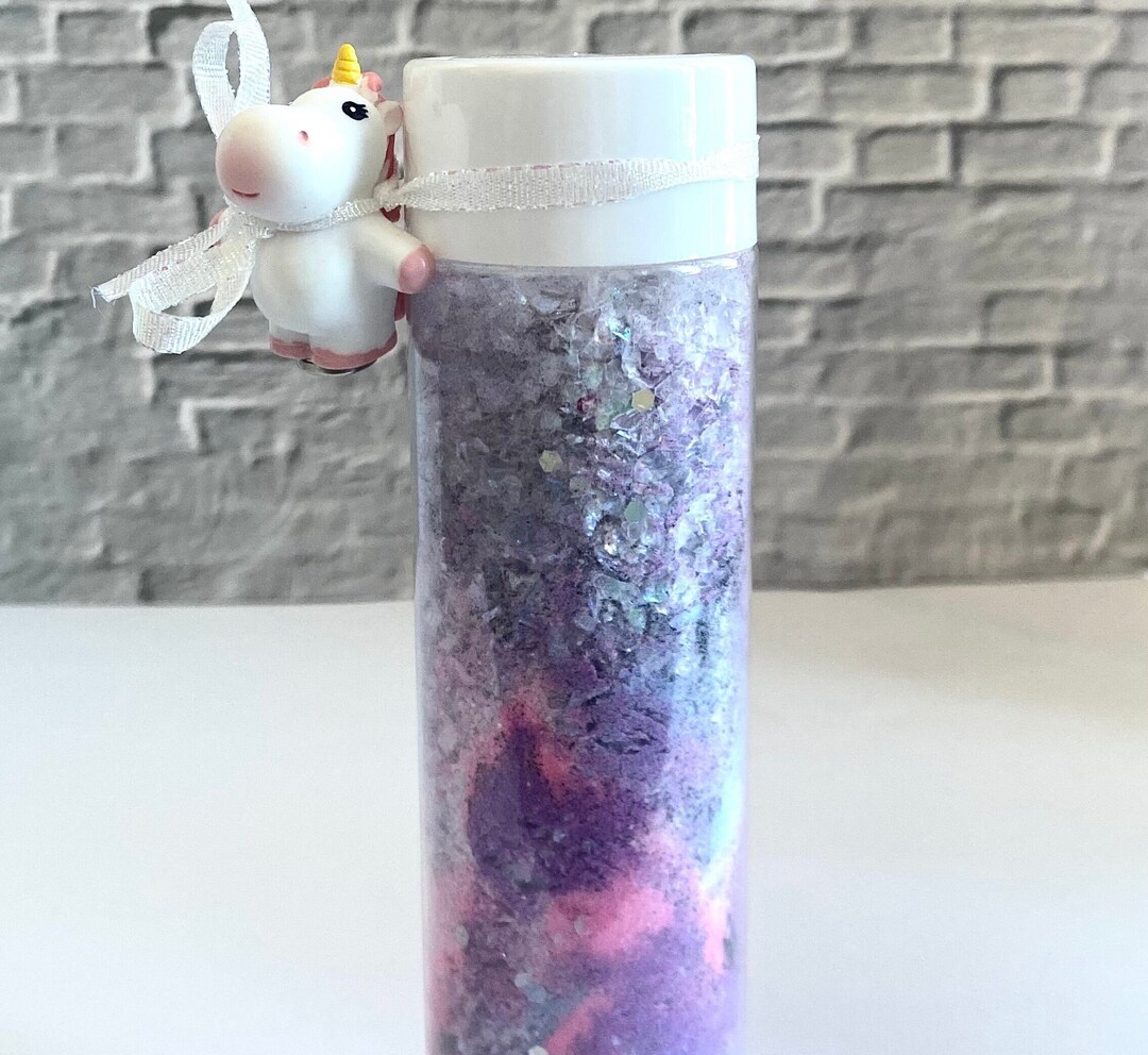 Unicorn Sensory Bottle Magnetic Sand, Fidget Toy, Calm Down Bottle ...