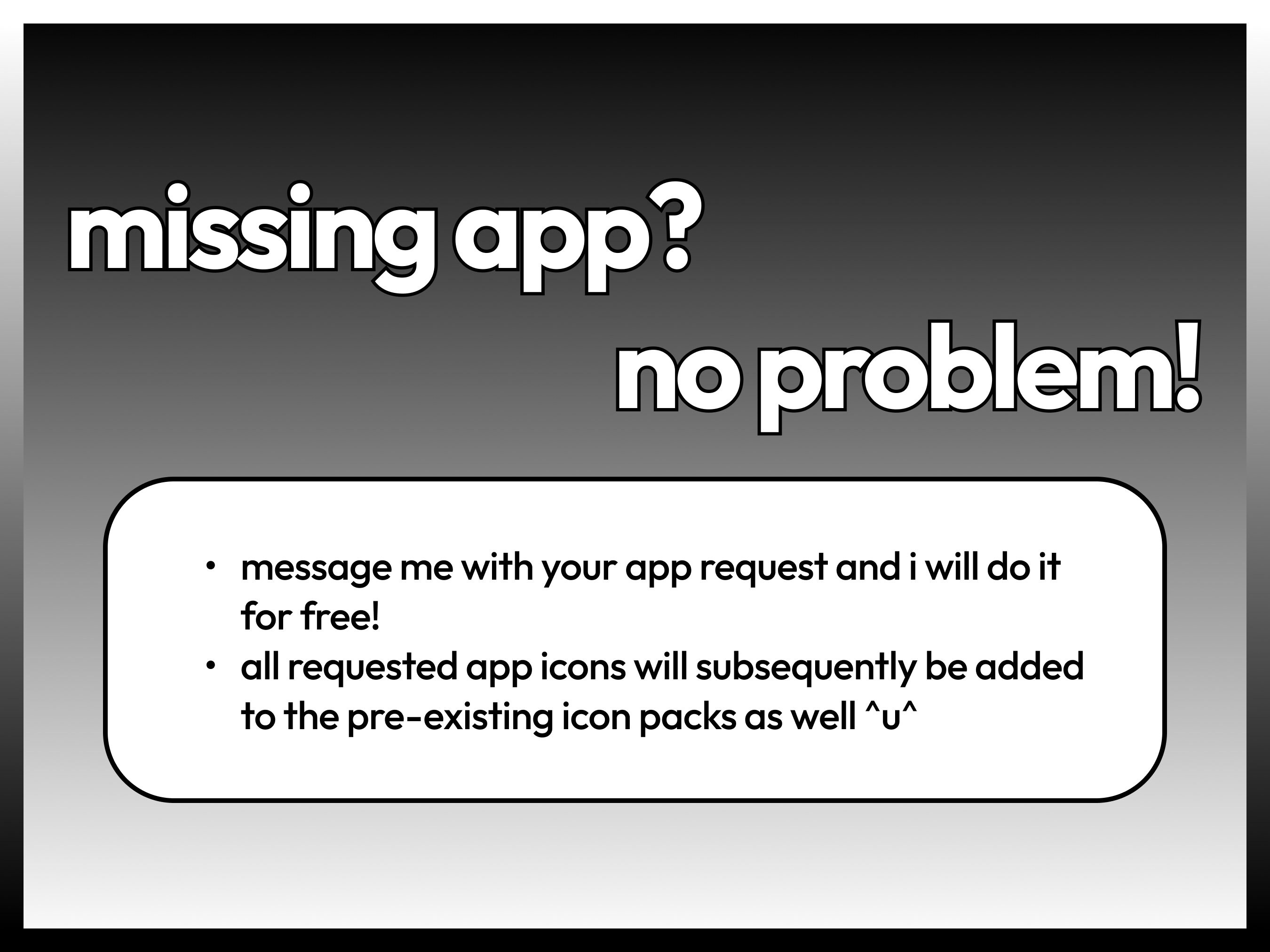 1800 Monochrome Ios App Icons, Black and White Aesthetic Android Icons ...