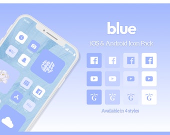 Cloud in the Sky Ios Android Custom App Icons Cute Phone - Etsy