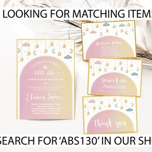 Late Night Diapers Station Sign, Twinkle Twinkle Little Star, Baby ...