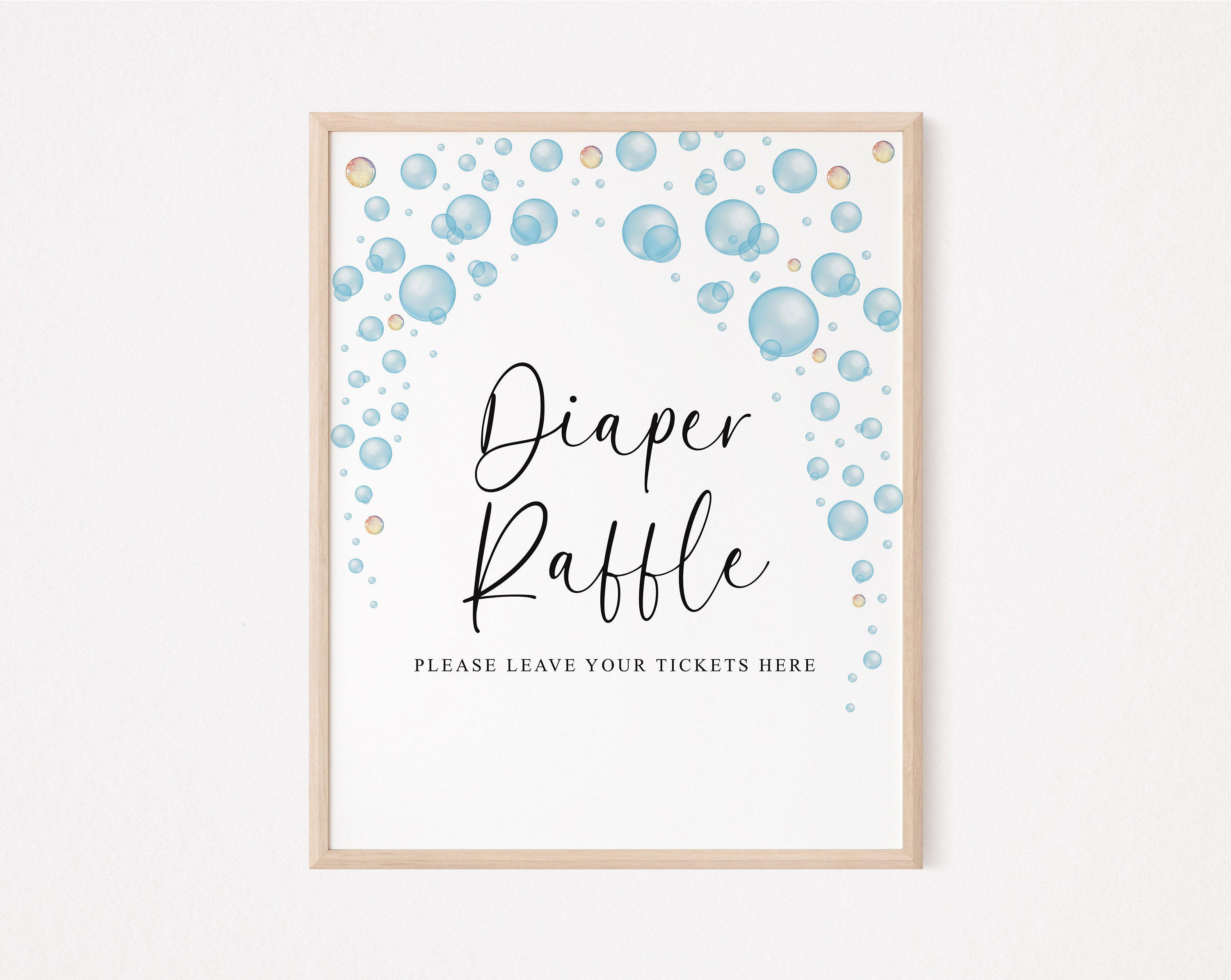 Diaper Raffle Station Sign, Baby Shower, Table Sign, Baby Shower Games ...