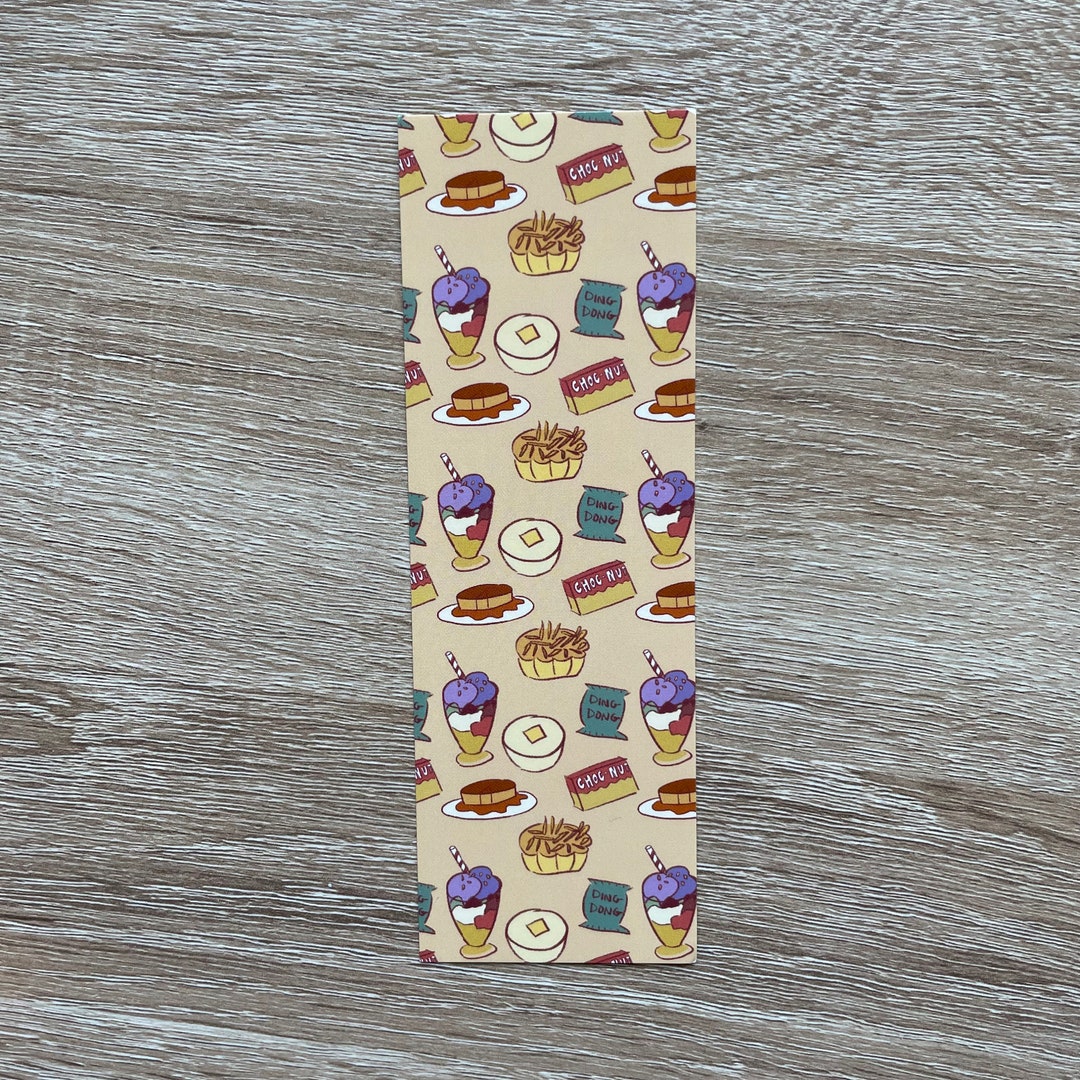 Filipino Snacks Bookmark Cute 2 X 3 Bookmark - Etsy