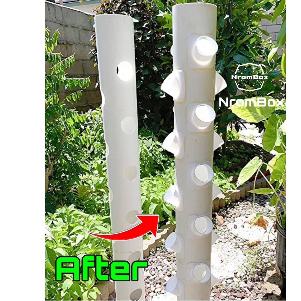 Vertical Hydroponic Tower Kit for Home Gardening Grow Fresh - Etsy