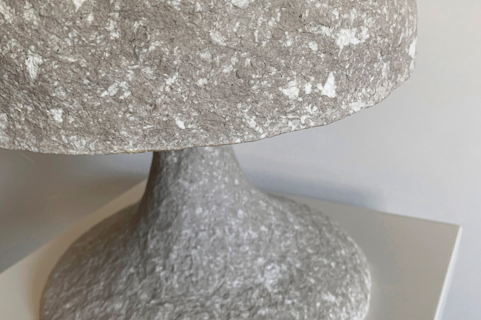 Paper Mache Table Lamp Modern Minimalist Table Lamp Handmade - Etsy