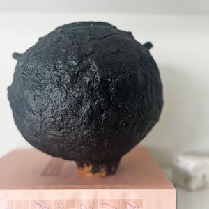 Paper Mache Vase, Handmade Paper Vessel, Minimal Modern Vase, Recycled ...