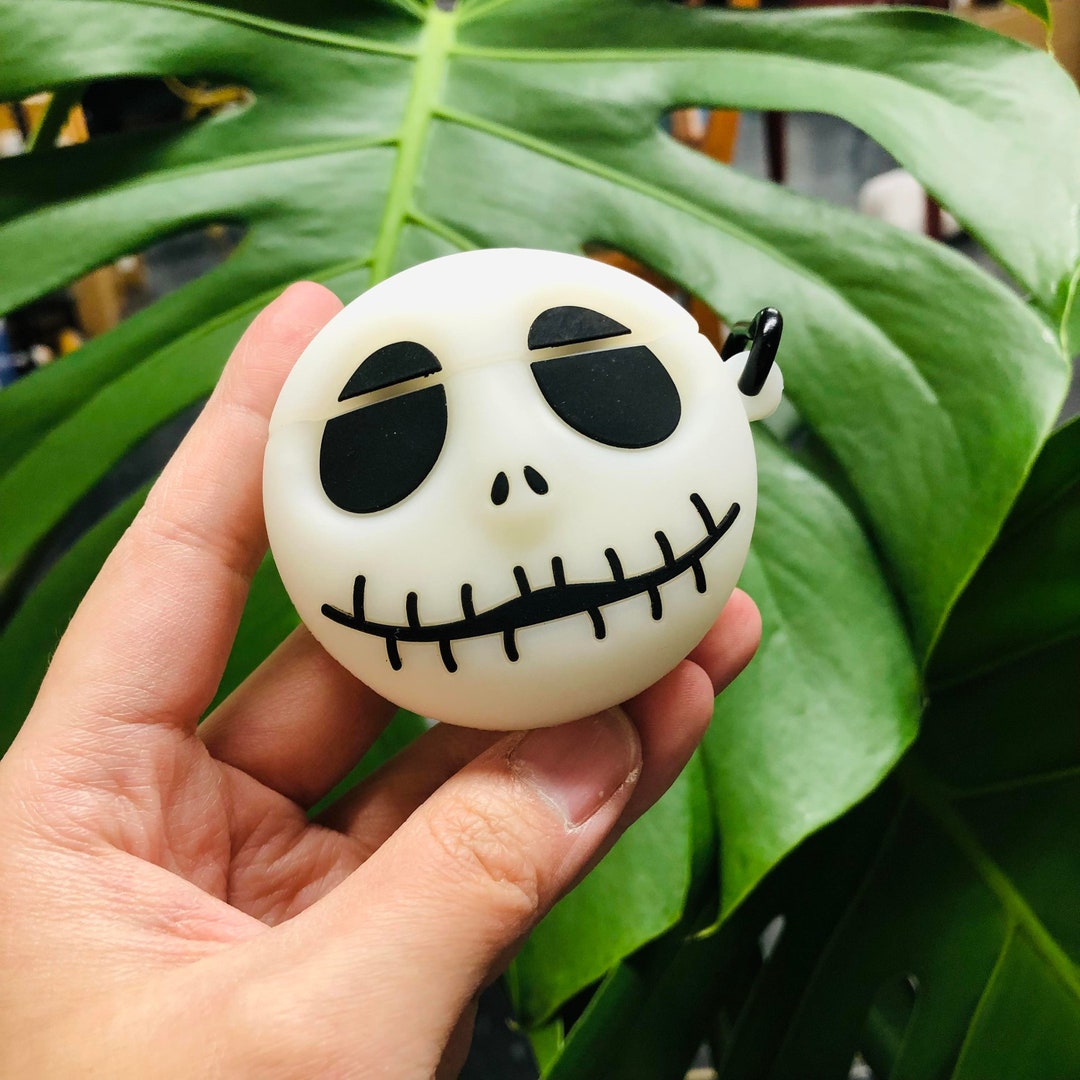 Cute Jack Skellington Airpods Case/ AirPod 1/2 Pro/ Apple Headphone ...
