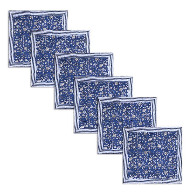 Blue Napkins - Etsy