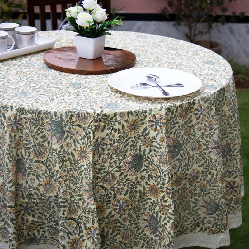 Indian Table Cloth - Etsy