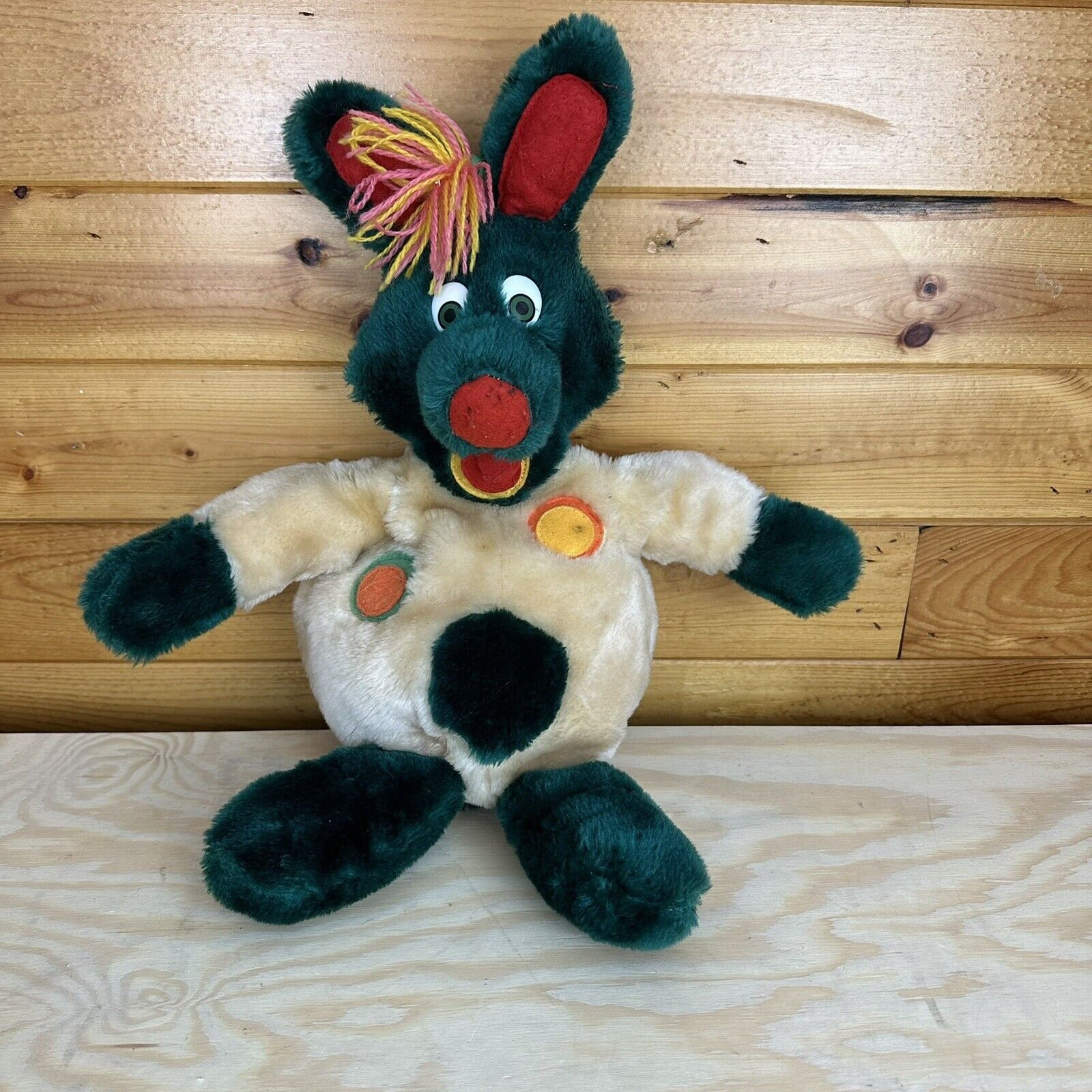 Vintage 1990 TVO 18 Polka Dot Door Polkaroo Hand Puppet - Etsy