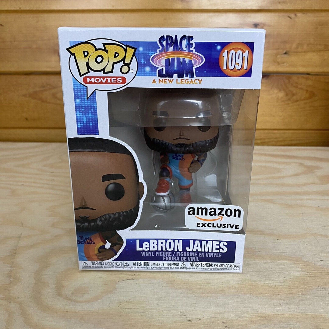 Funko POP Space Jam Legacy: LEBRON JAMES 1091 Leaning on - Etsy