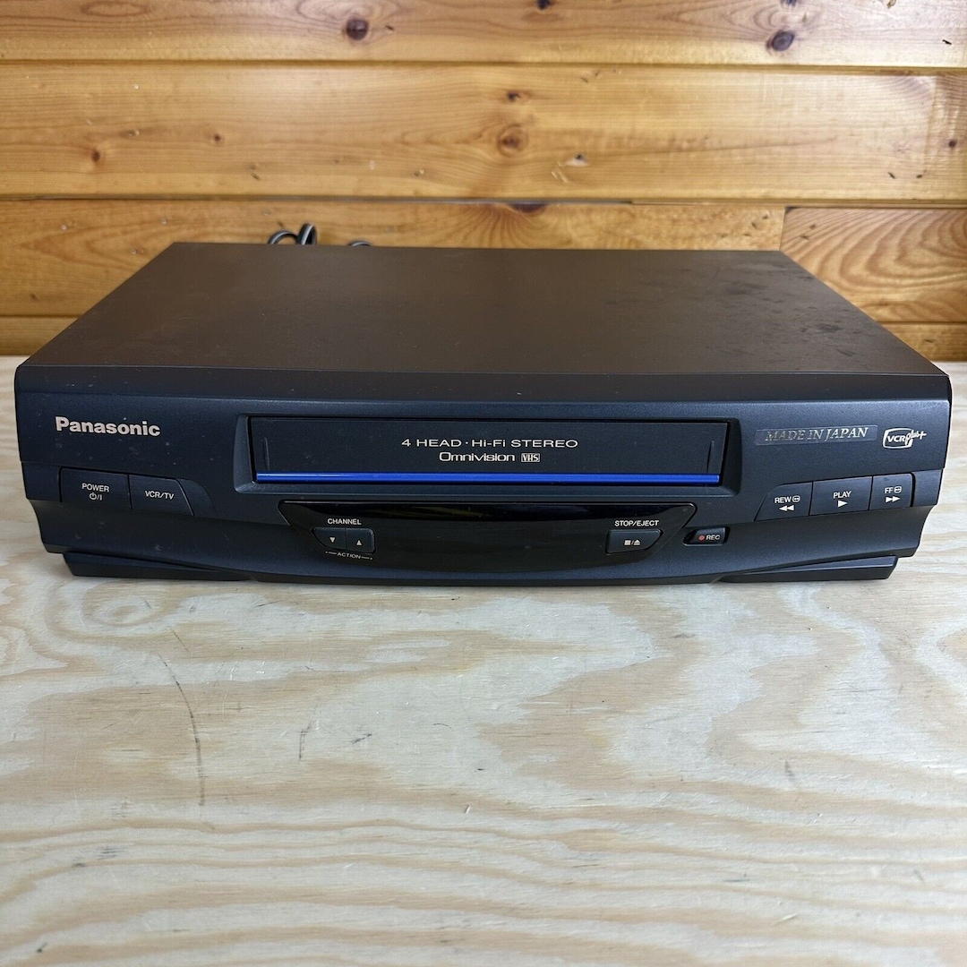 Panasonic VCR Player Blue Line Model PV-V4540-K Omnivision VHS - Etsy