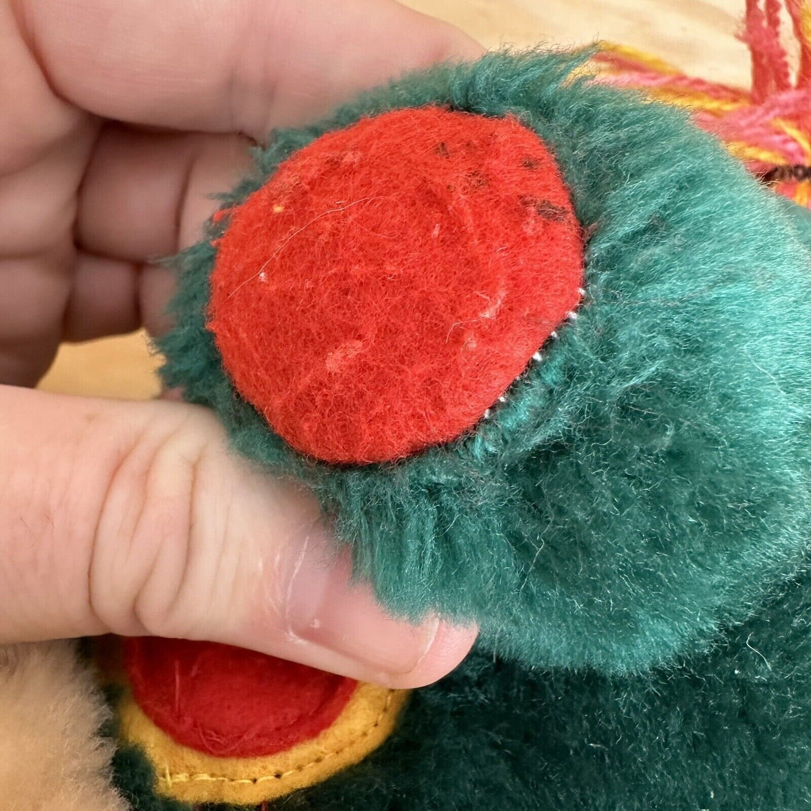 Vintage 1990 TVO 18 Polka Dot Door Polkaroo Hand Puppet - Etsy