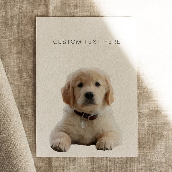 Pet Picture Birthday Card - Etsy