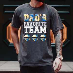 Personalized Sports Dad Png Bundle, Baseball Png, Dad's Favorite Team ...