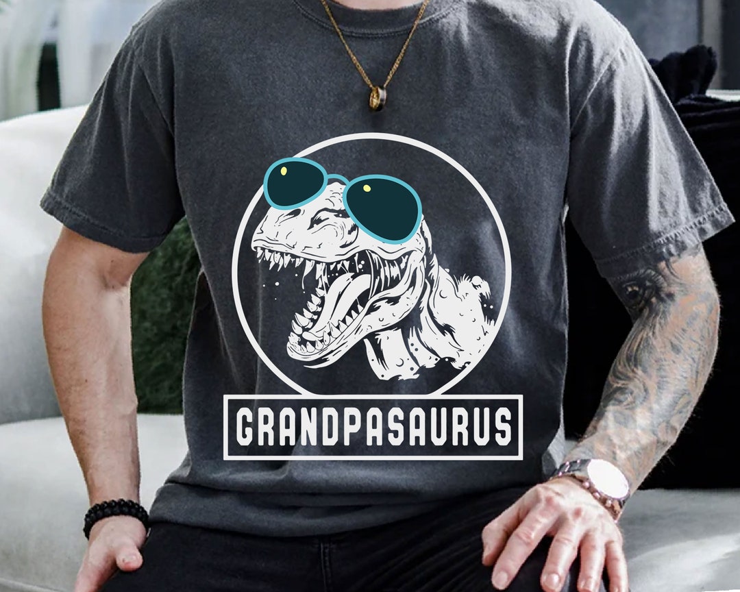 Grandpa Saurus Svg, Funny Grandpa Svg, Fathers Day Svg, Grandpa Gift ...